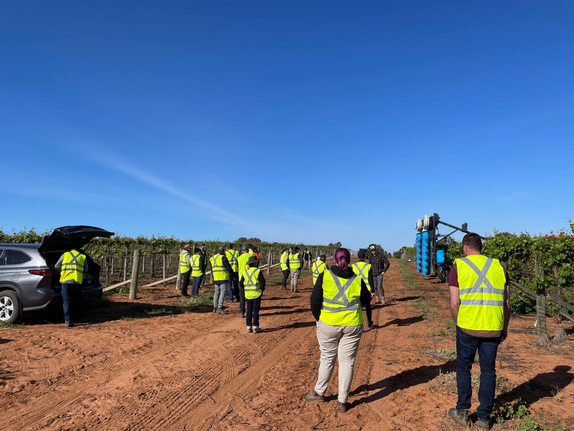 Spray application workshops - Australian Table Grape Association